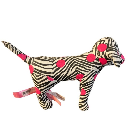 PINK Victoria's Secret | Toys | Pink Victorias Secret Plush Dog Zebra ...